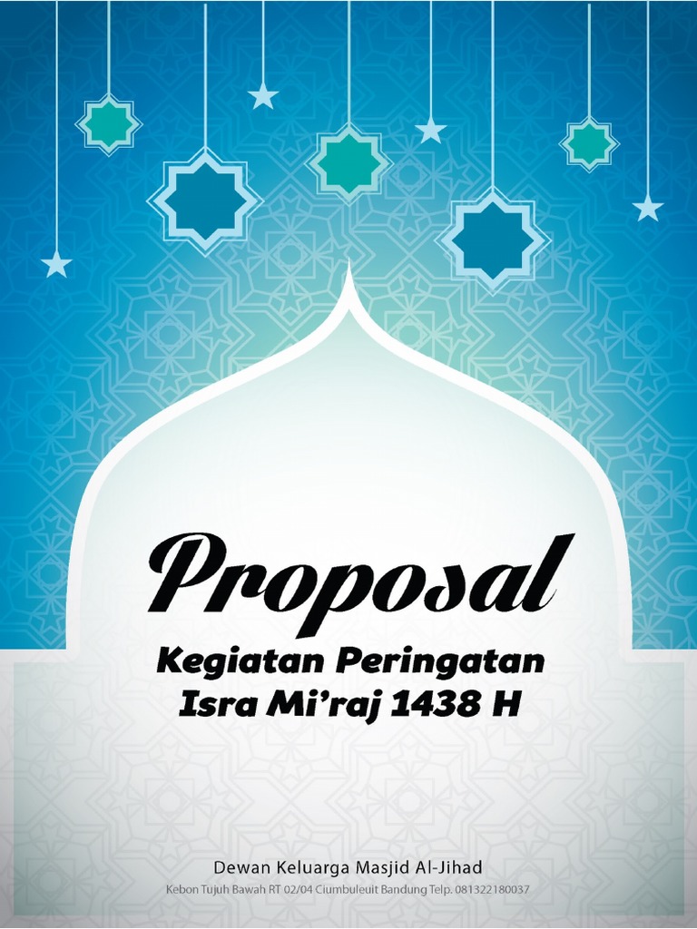 Proposal Kegiatan Masjid | PDF