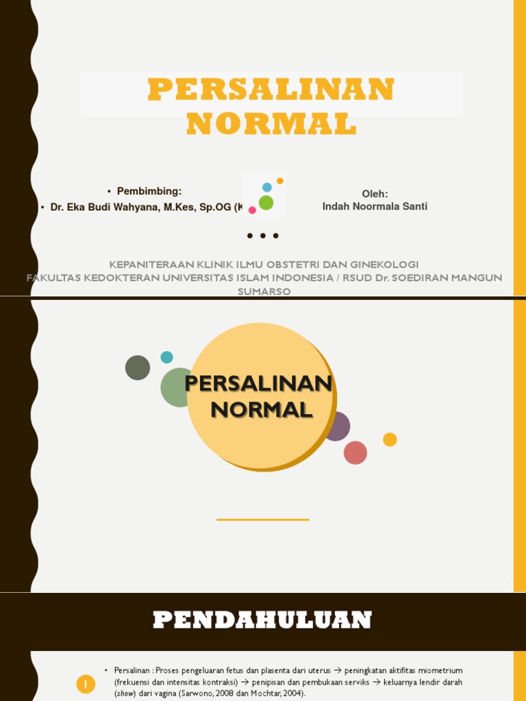 Phantom Persalinan Normal | PDF