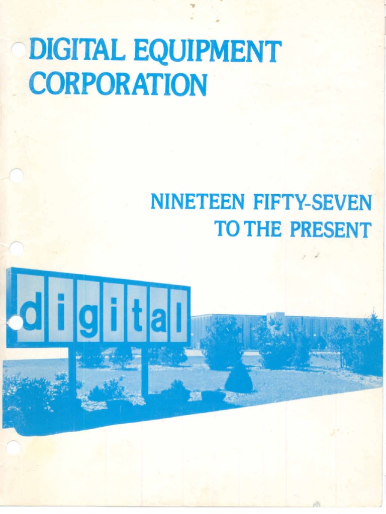 Digital Equipment Corporation | PDF | Central Processing Unit ...