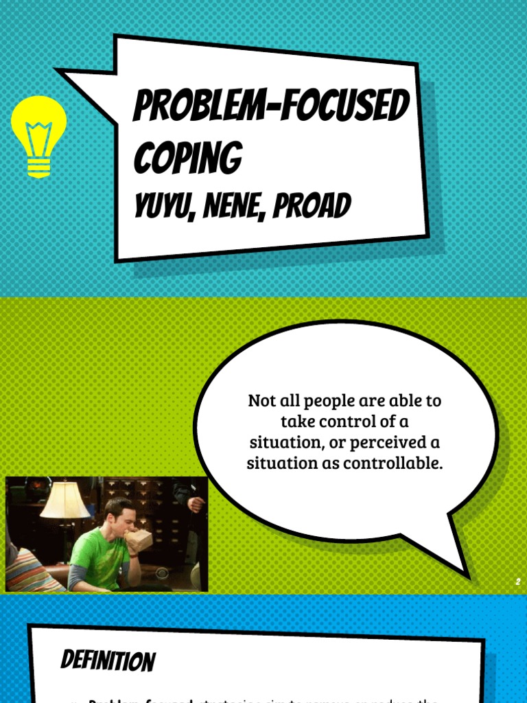 Problem Focused Coping | PDF