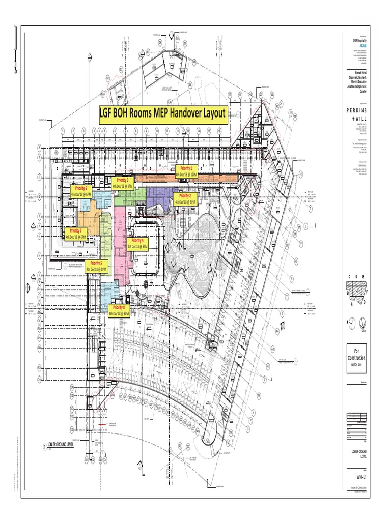 LGF BOH Rooms MEP Handover Layout | PDF | Nature