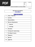 Method Statment For Earthing Installation | PDF | Personal Protective ...