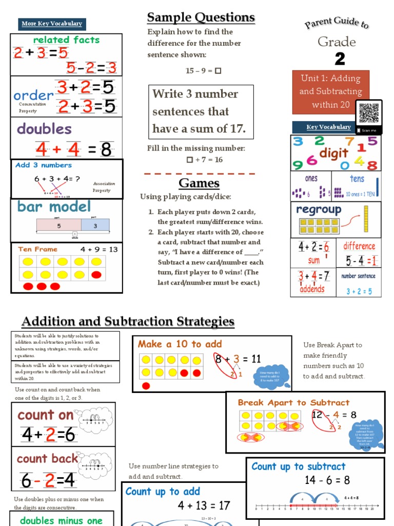 Sample Questions: Grade | PDF | Subtraction | Elementary Mathematics