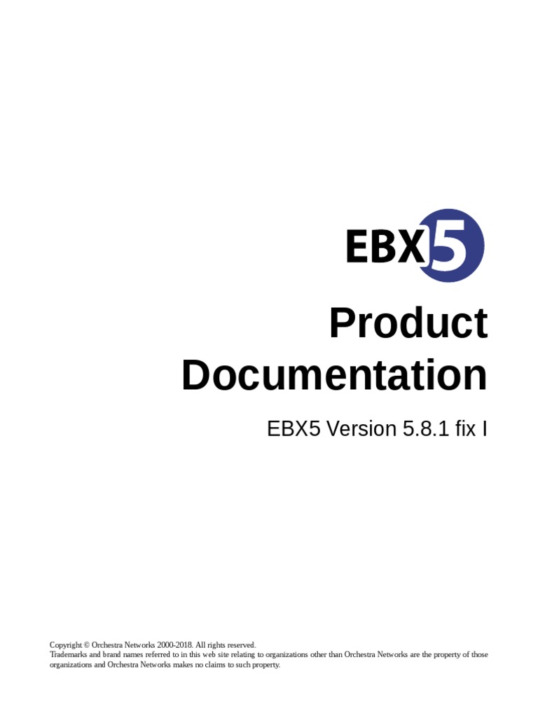 EBX Documentation Advanced | PDF | Inheritance (Object Oriented Programming) | Data Model