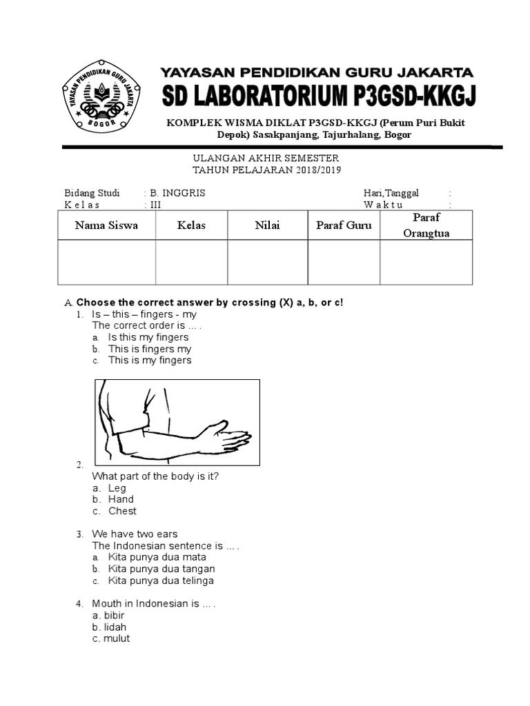 Nama Siswa Kelas Nilai Paraf Guru Paraf Orangtua | PDF | Organisms | Nature