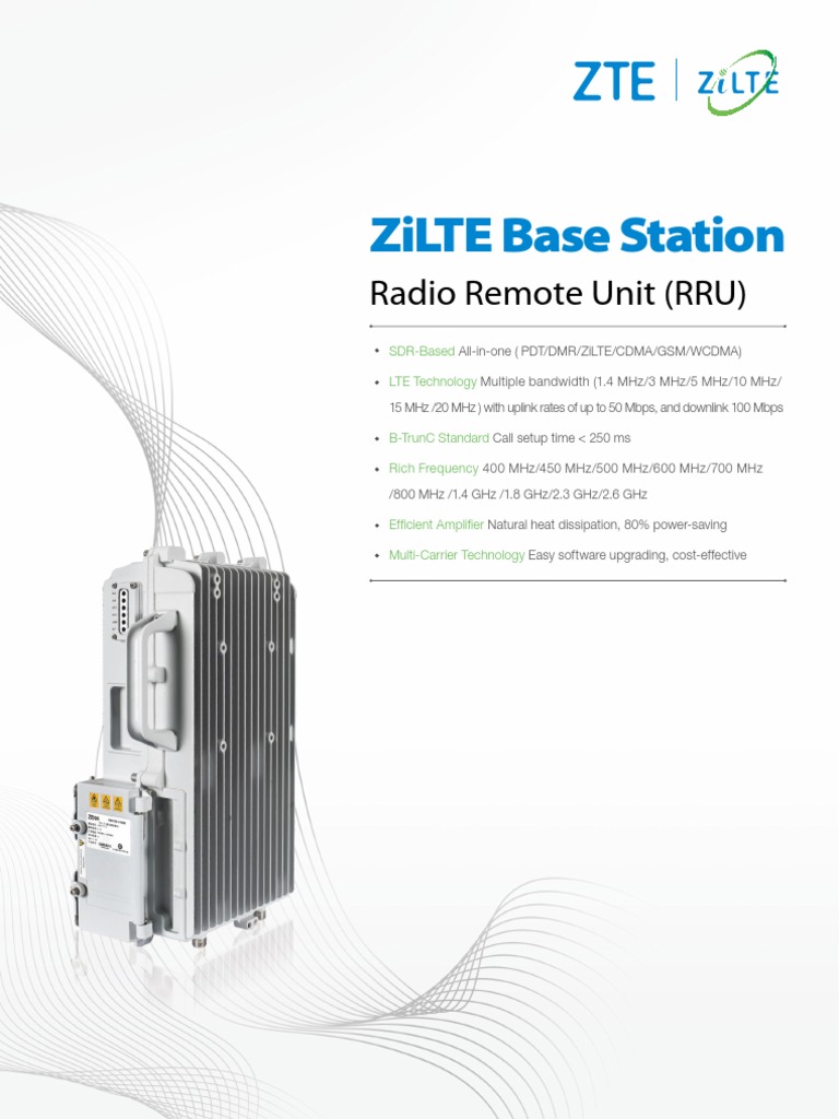 Advanced RRU Specs for Telecom Engineers | PDF