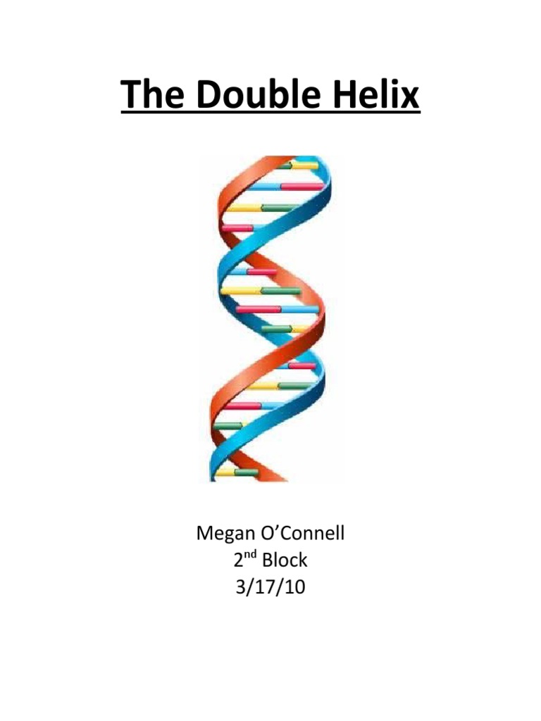 The Double Helix Front Page | PDF