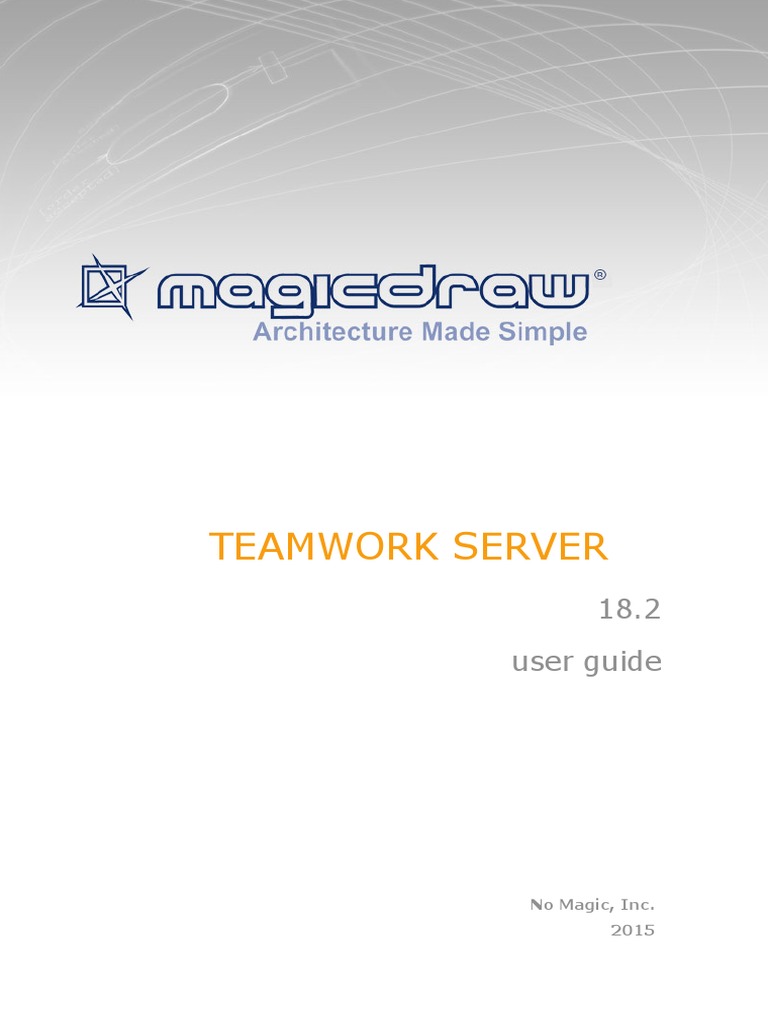 Magicdraw Teamworkserver Userguide Pdf Command Line Interface Microsoft Windows