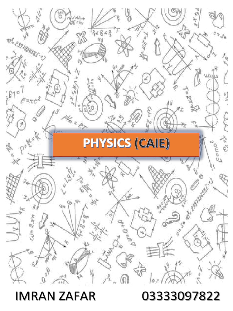 Cover Page Physics | PDF