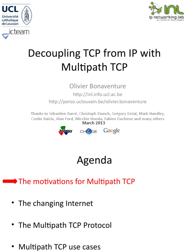 MultipathTCP Netsys | PDF | Transmission Control Protocol | File Transfer Protocol