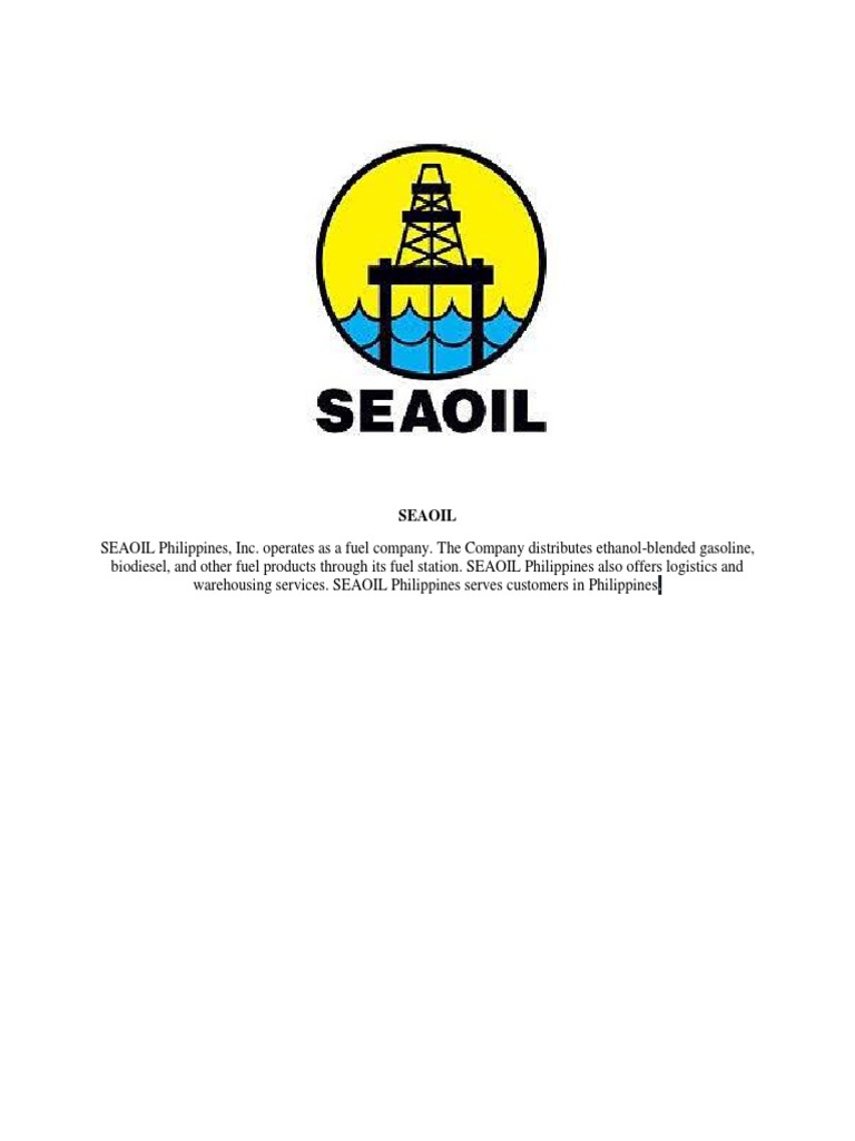 Seaoil | PDF | Oil Refinery | Petroleum