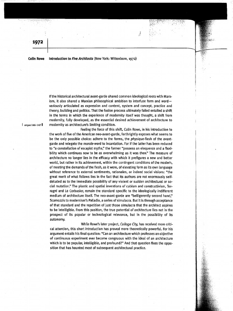 Five Architects PDF | PDF | Aesthetics | American Art