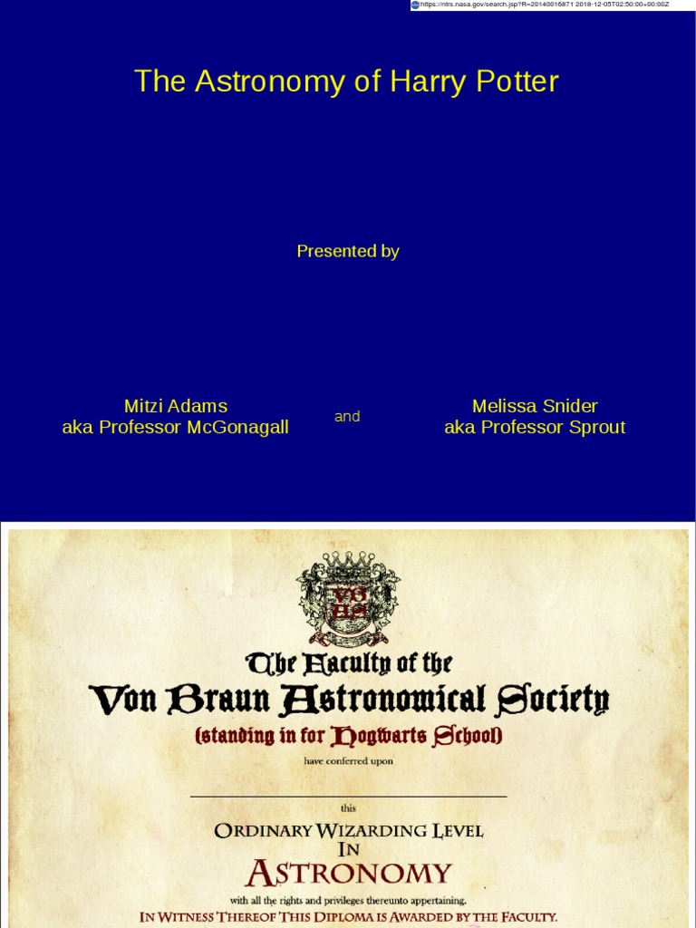 The Astronomy of Harry Potter: Mitzi Adams Aka Professor Mcgonagall ...