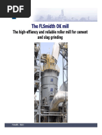 The FLSmidth OK Mill. | PDF | Mill (Grinding) | Cement