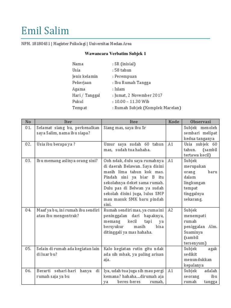 Tugas Coding (Verbatim) | PDF