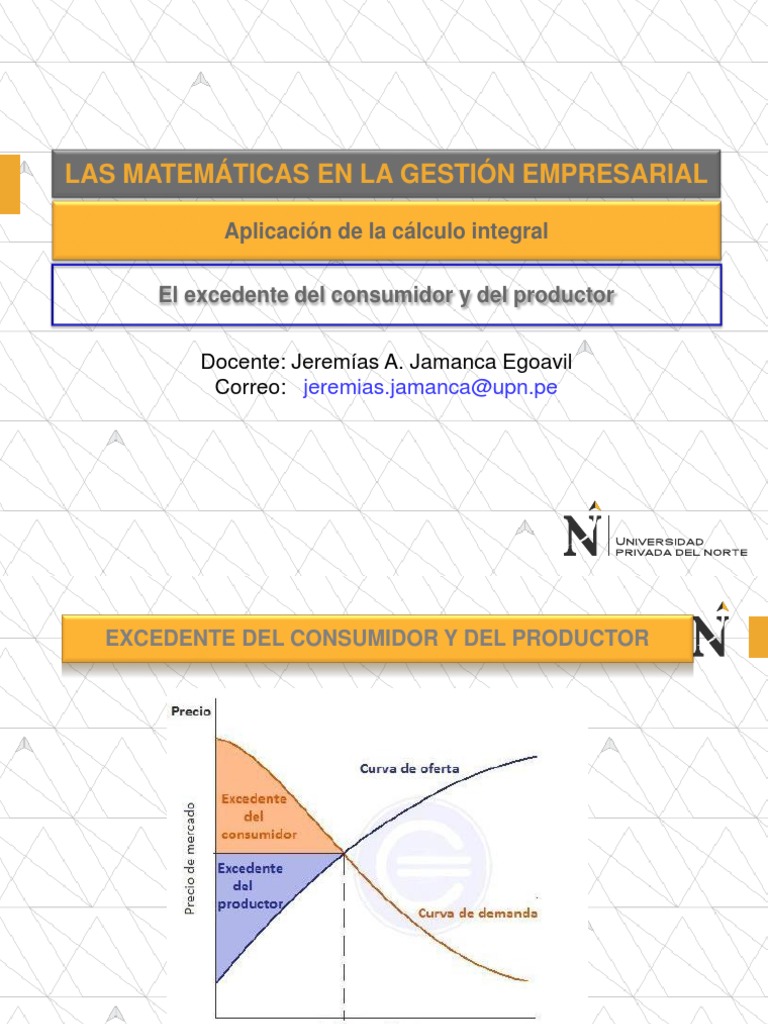 Excedente Del Consumidor y Productor | Excedente económico | Mercado ...