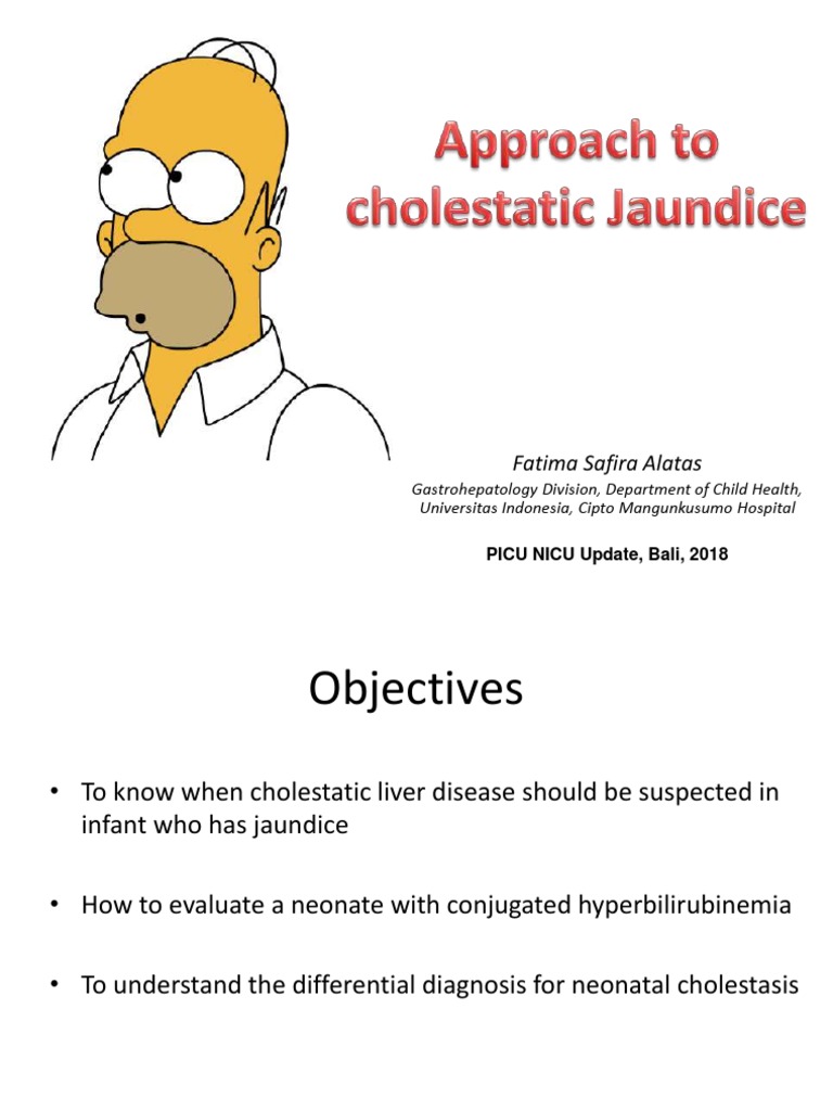 Fatima Alatas - Approach of Cholestatic Jaundice | PDF | Liver ...