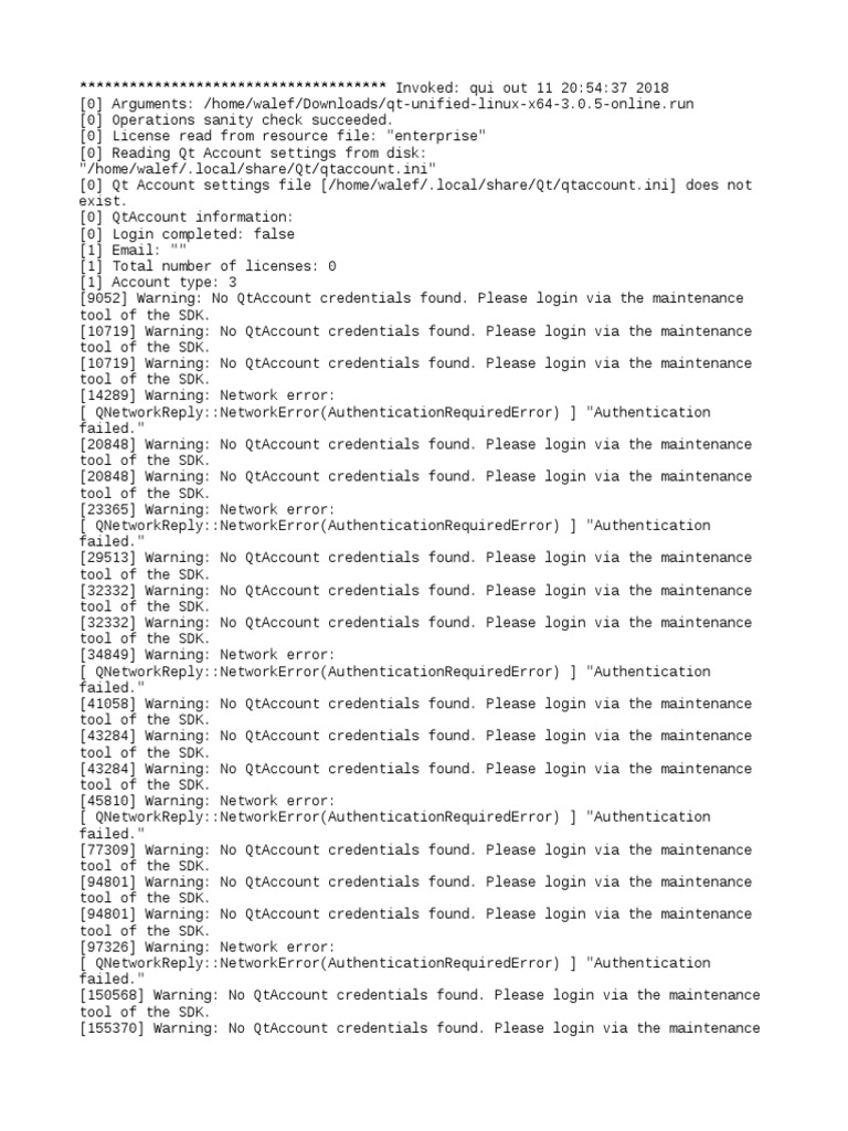 Installation Log | Download Free PDF | Login | Authentication