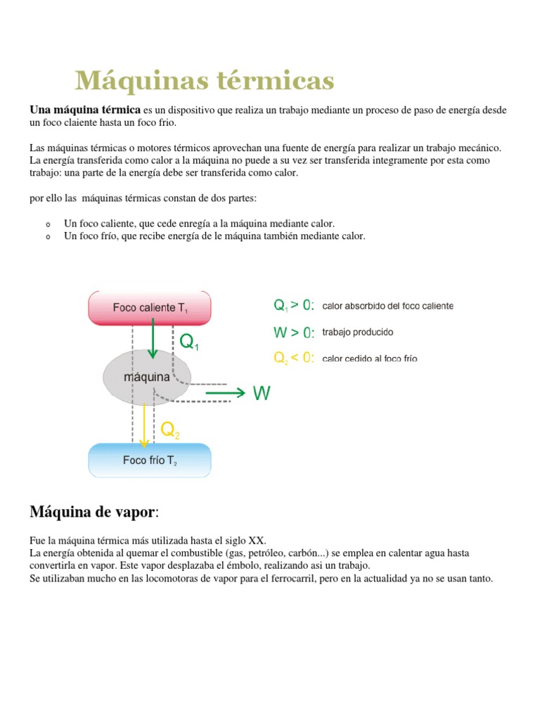 Máquinas Térmicas | PDF | Turbomaquinaria | Máquina de vapor