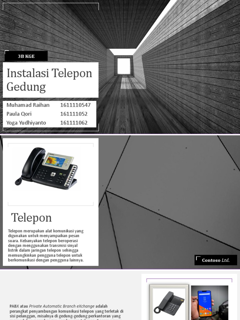 Instalasi Telepon Gedung | PDF