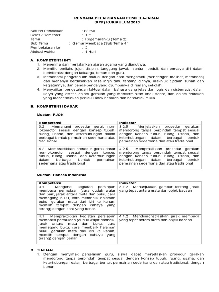 RPP K 13 | PDF