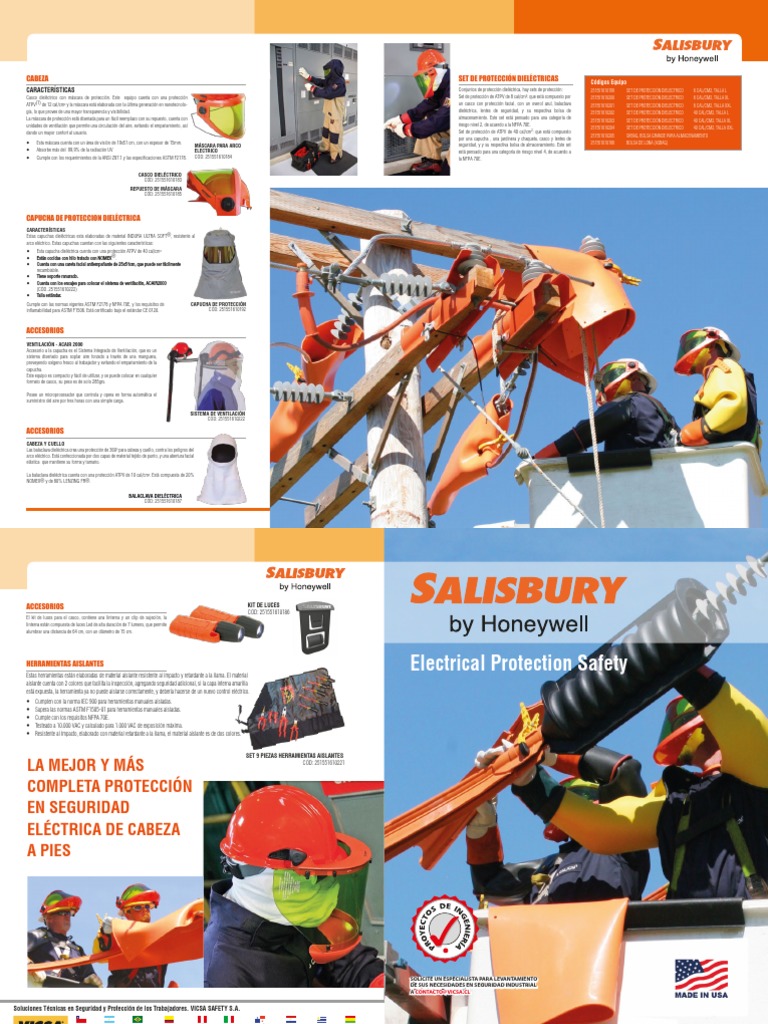 Nueva Ficha - Tecnica - Salisbury PDF | PDF | Guante | Naturaleza