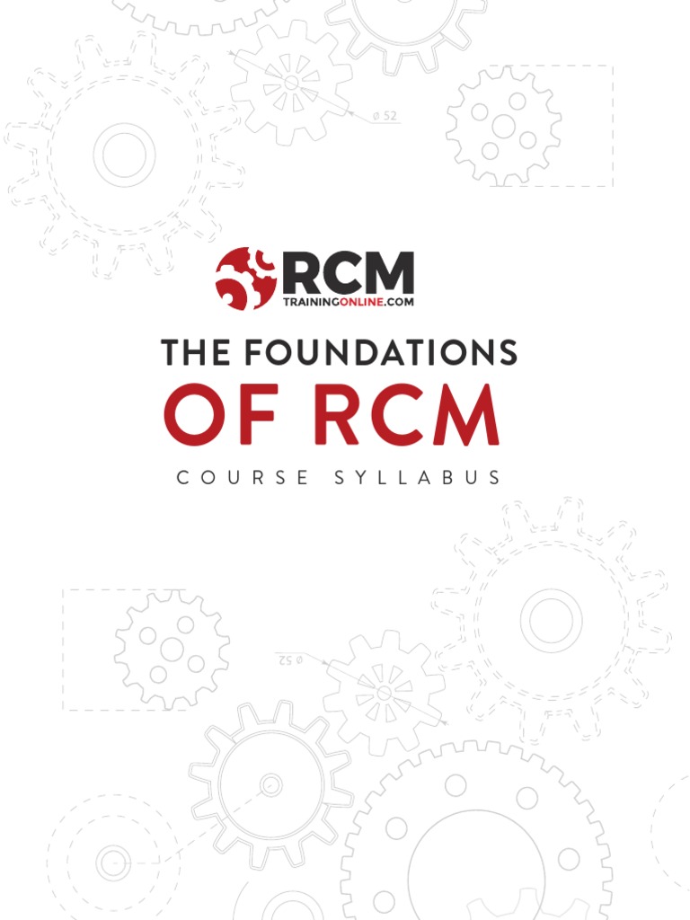RCM Course Syllabus | PDF | Cognition | Business