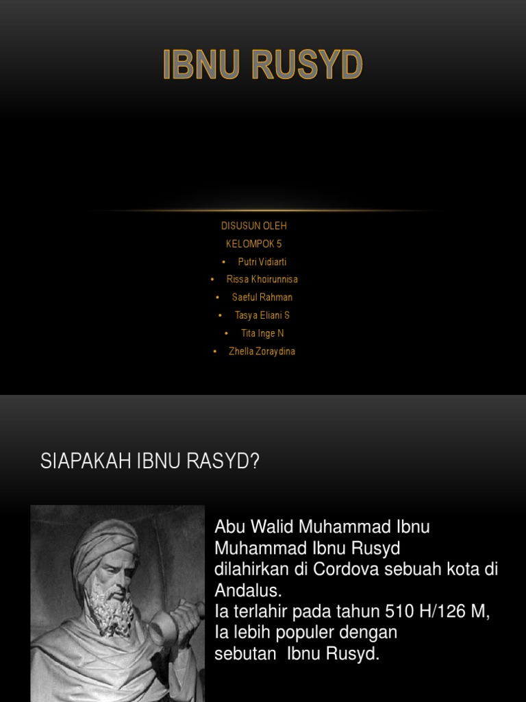 Ibnu Rusyd | PDF | Filsafat | Agama & Spiritualitas