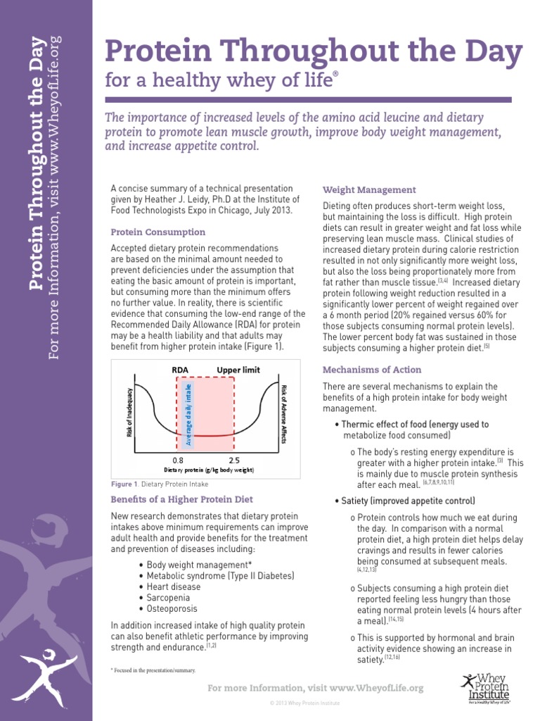 Protein Throughout The Day: For A Healthy Whey of Life | Download Free ...
