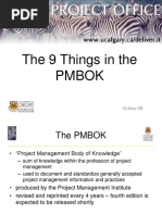 PMP Memory Sheets | PDF | Risk | Risk Management