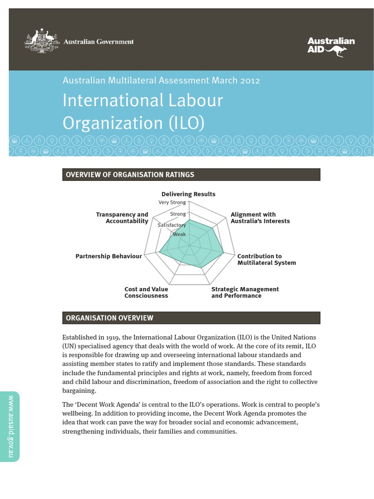 Ilo Assessment | PDF | International Labour Organization | Employment