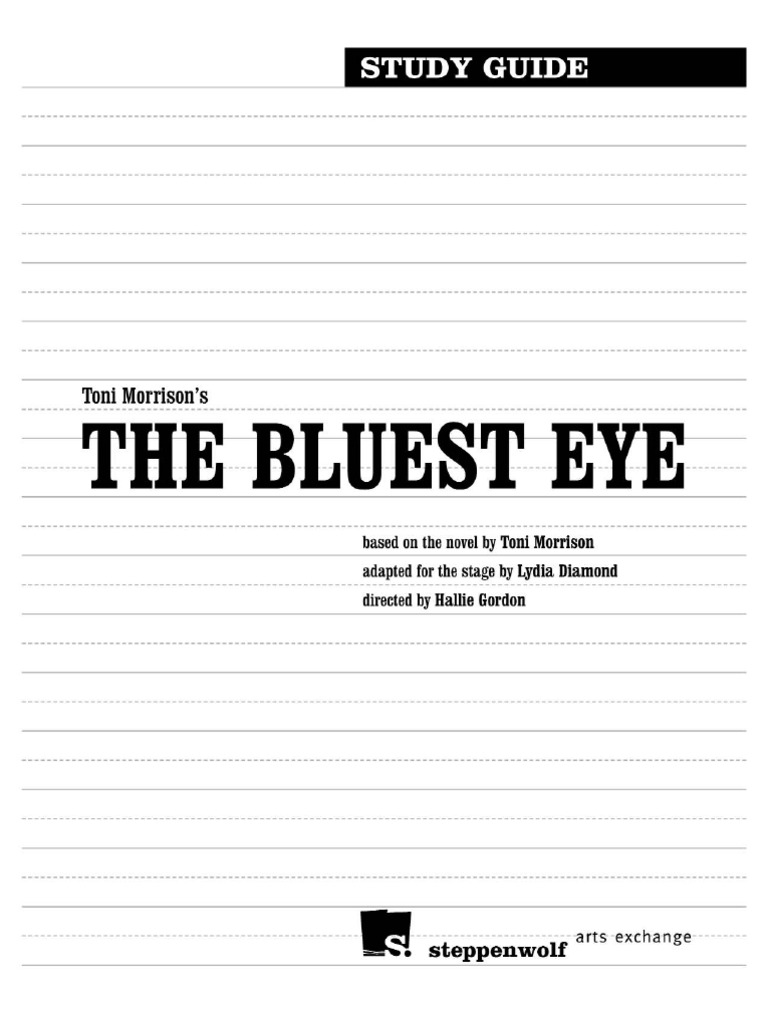 Bluest Eye Study Guide | Great Depression | Southern United States