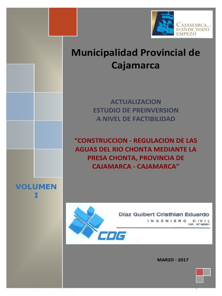 Construccion Rio Chonta | PDF | Recursos hídricos | Riego