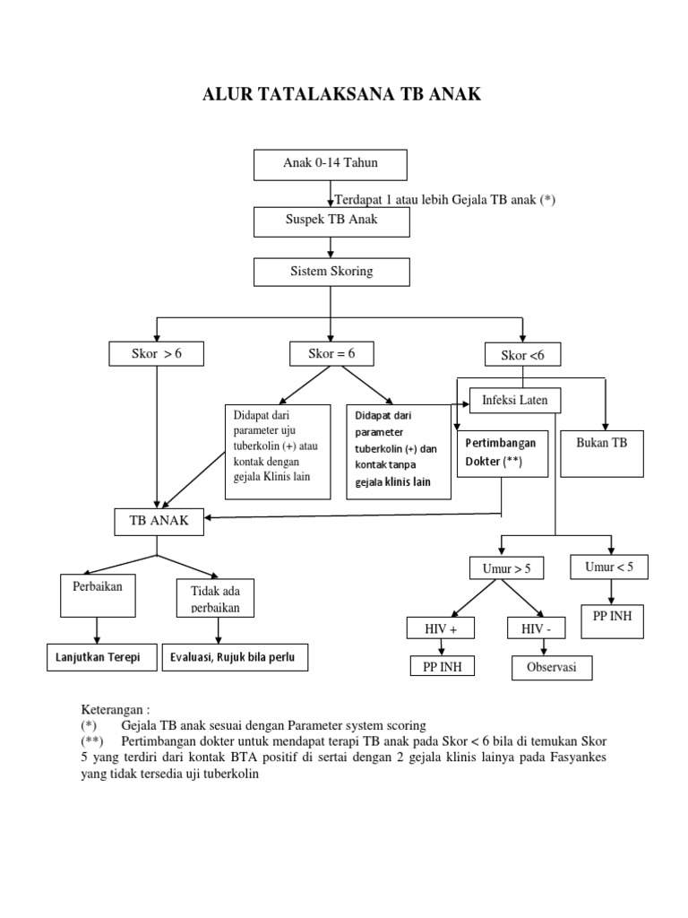 Alur Tatalaksana TB Anak | PDF