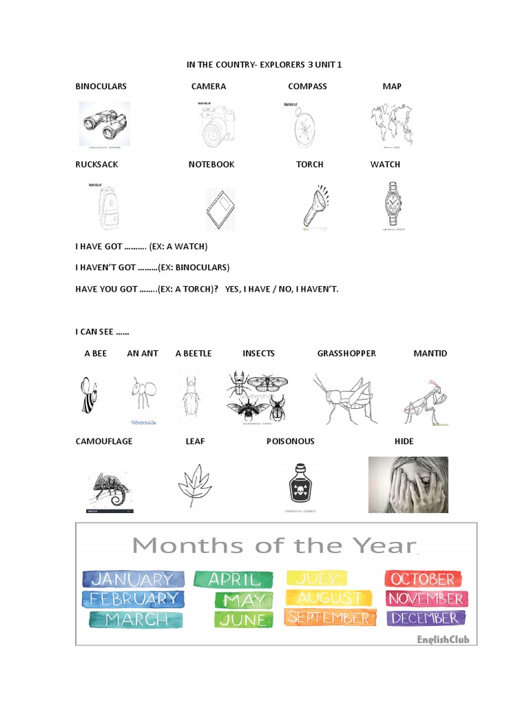 Unit 6 Great Explorers 3 | PDF