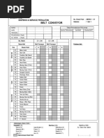 Bucket Elevator Outage Inspection & Service Form-1 | PDF | Bearing ...
