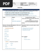 Ordering Numbers Lesson Plan | PDF | Lesson Plan | Teachers