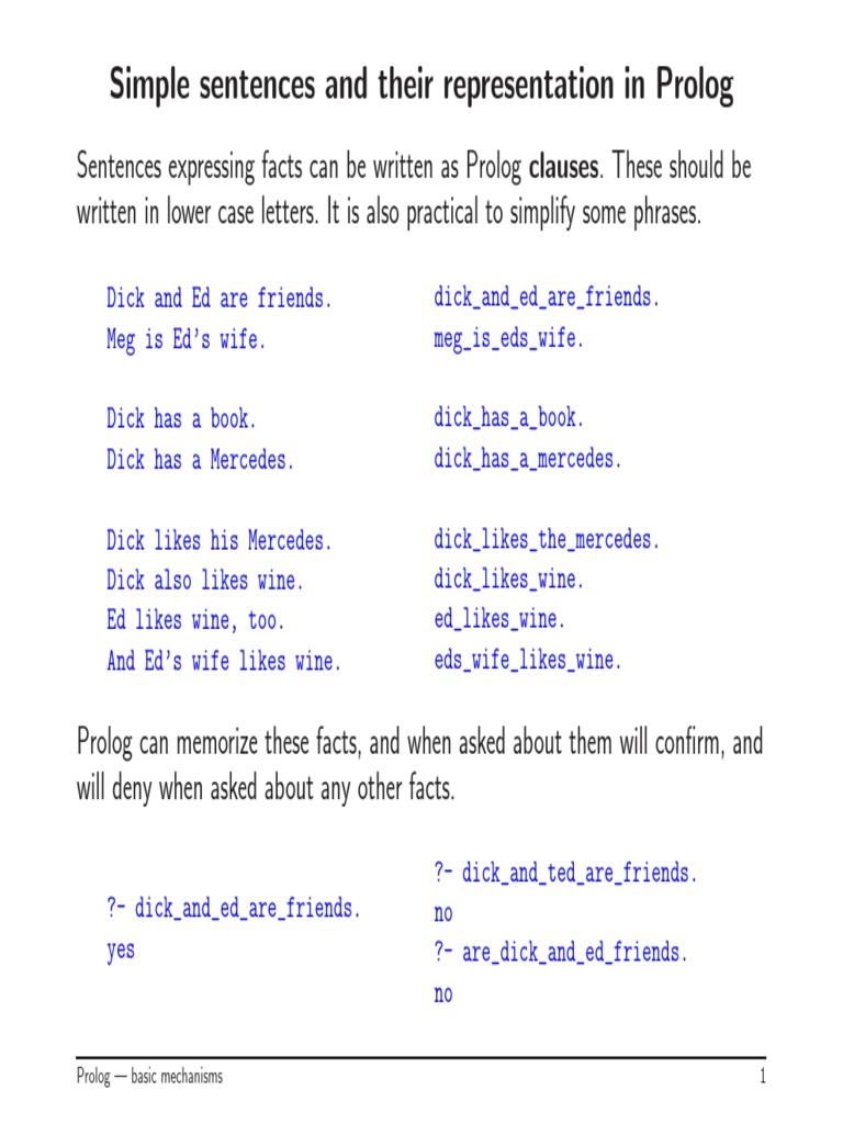 Aie Prolog S | Download Free PDF | Formalism (Deductive) | Computer Programming
