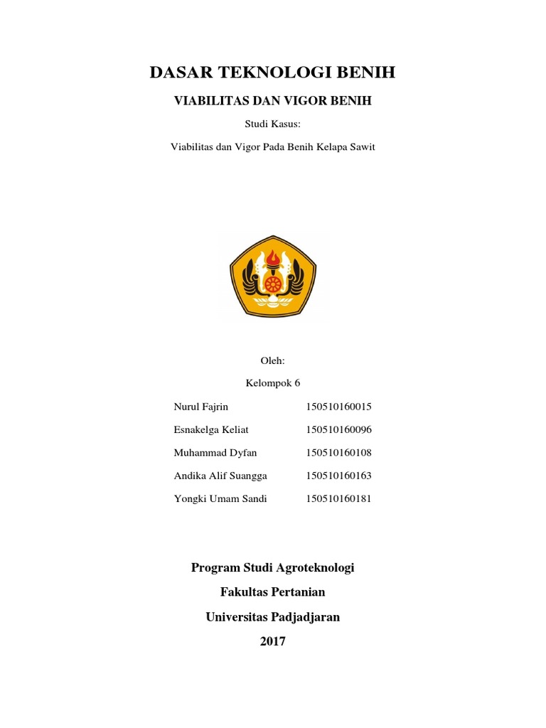Viabilitas Dan Vigor Jadi Insyaallah | PDF | Kesehatan Holistik