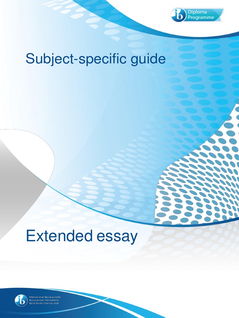Extended Essay RPPF Form | PDF | Essays | Question