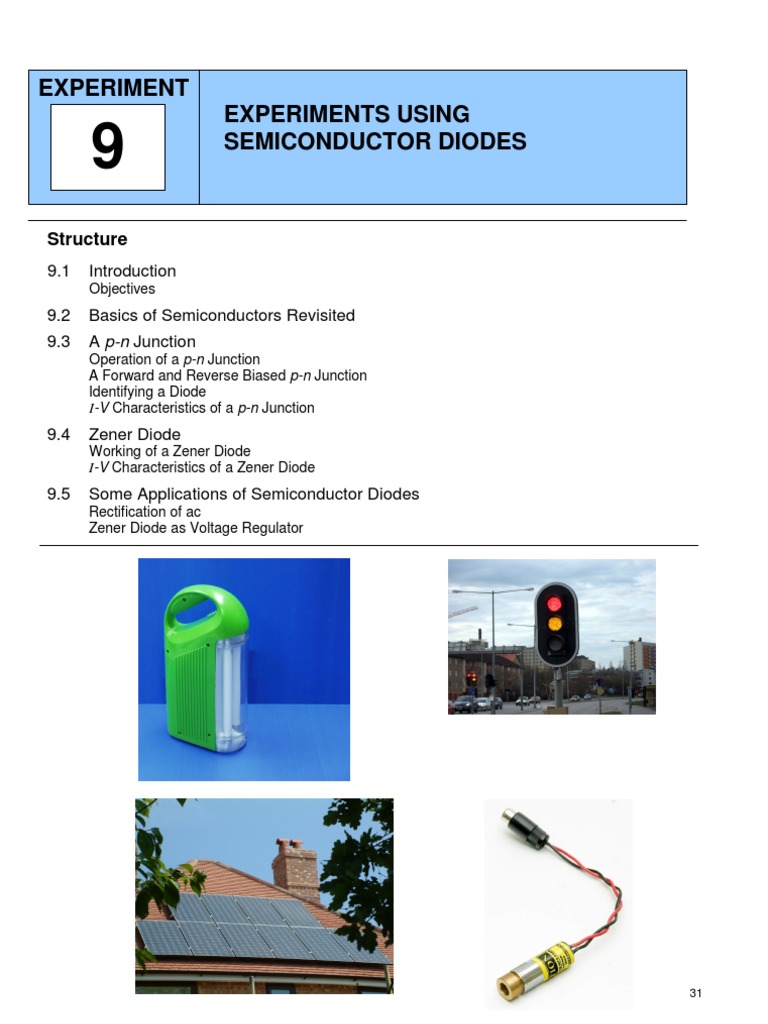 Diode | PDF | P–N Junction | Semiconductors