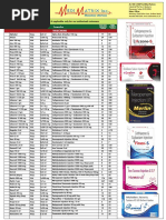 Bei Ya Dawa Za Msonge Mpya | PDF | Vaccines | Syringe