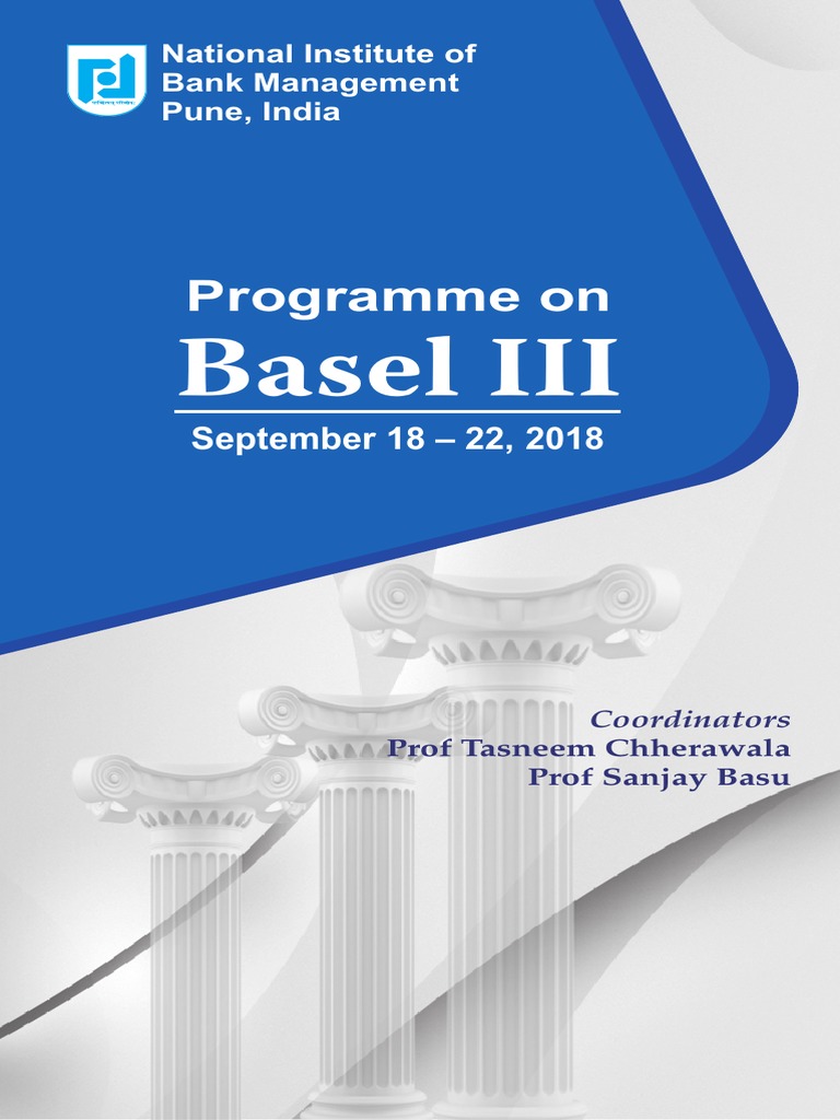 Programme On Basel III | PDF | Basel Iii | Operational Risk