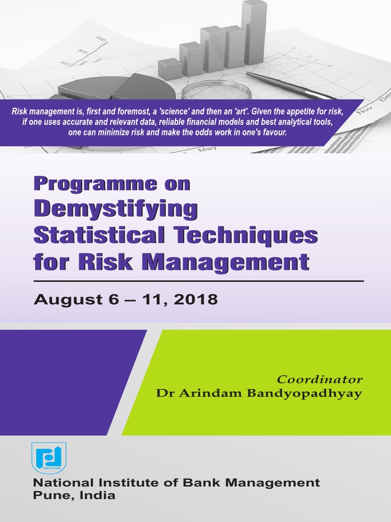 Programme On Demystifying Statistical Techniques For Risk Management | PDF | Statistics | Value ...