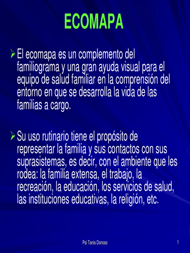 Ecomapa | PDF | Familia