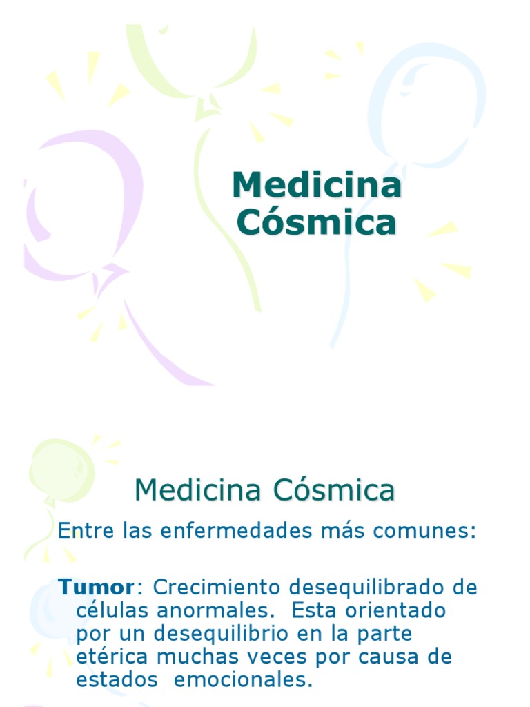 Medicina Cósmica y Autocuración | PDF | Medicina | Salud y bienestar