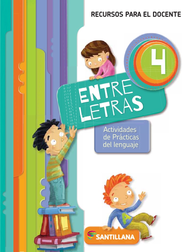 Entre Letras 4 - Docente PDF | PDF | Poesía | Lectura (proceso)