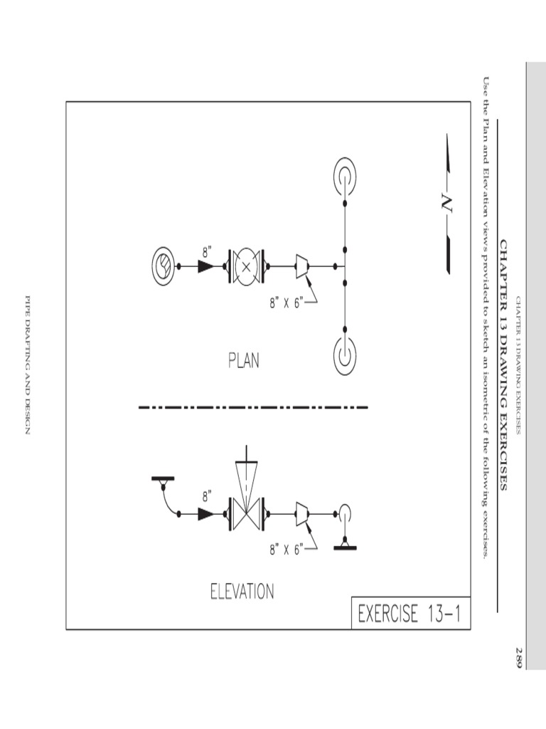 Pipe Drafting Exercise | Geometry | Space