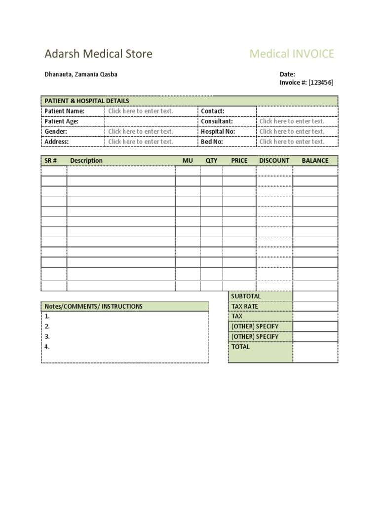 Adarsh Medical Store | PDF