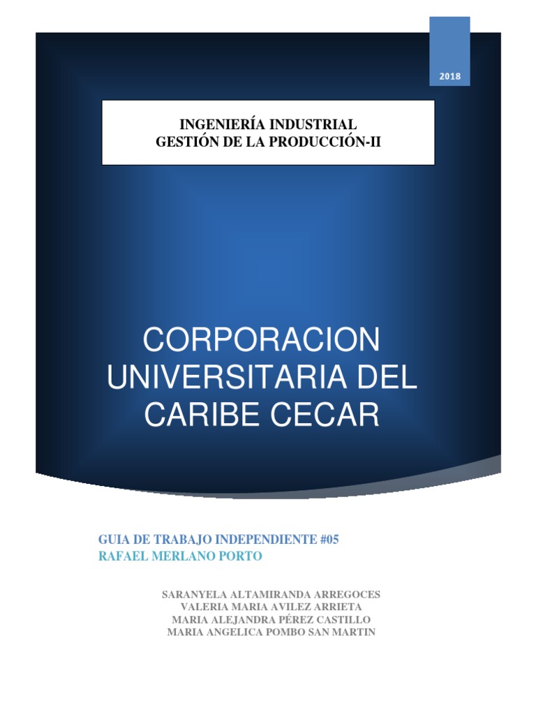 Guia #5 MPS & MPR | PDF | Inventario | Gestión de Procesos de Negocio